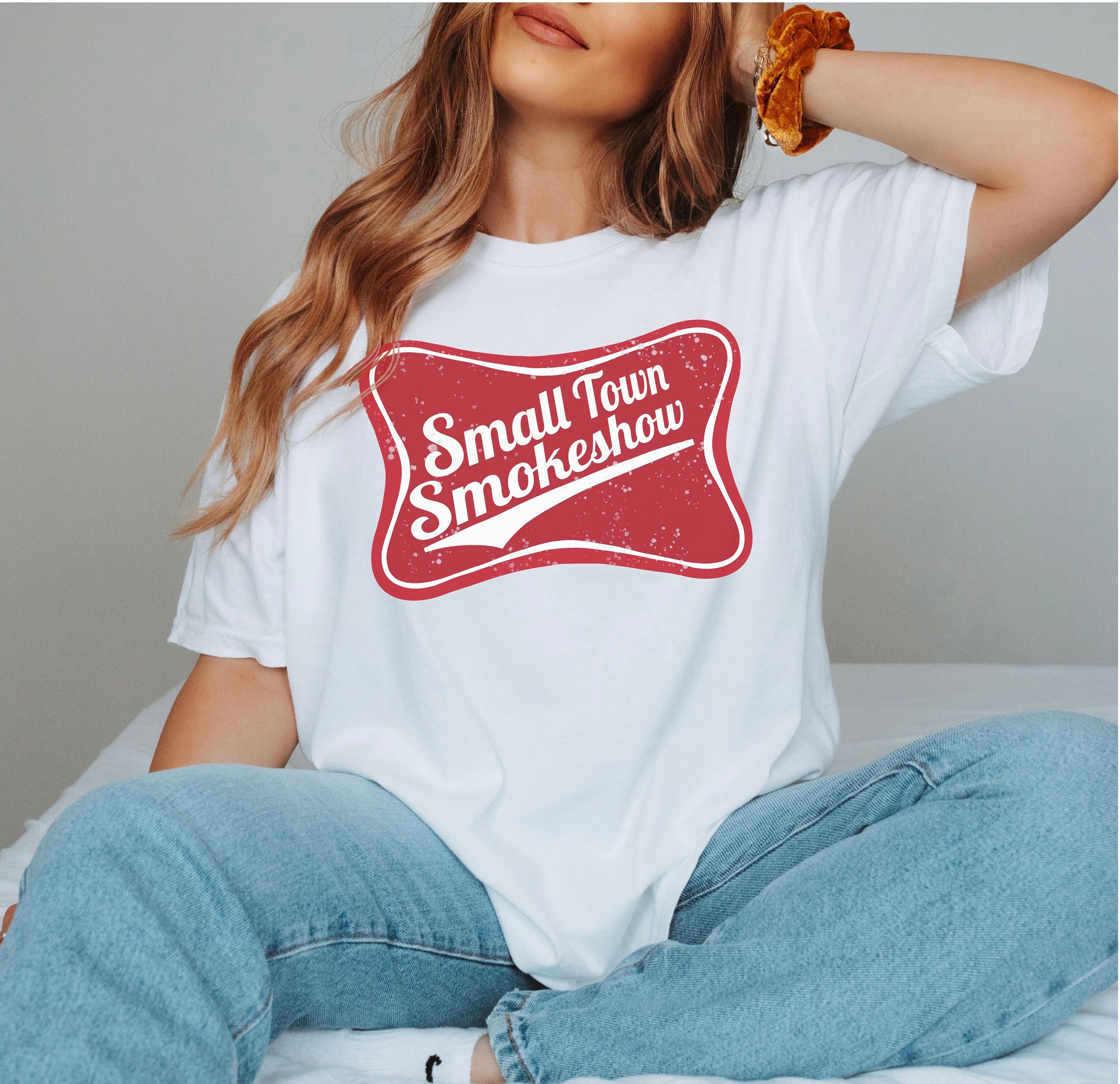 Small Town Smokeshow Shirt Comfort Colors Retro Smokeshow Retro Western ...