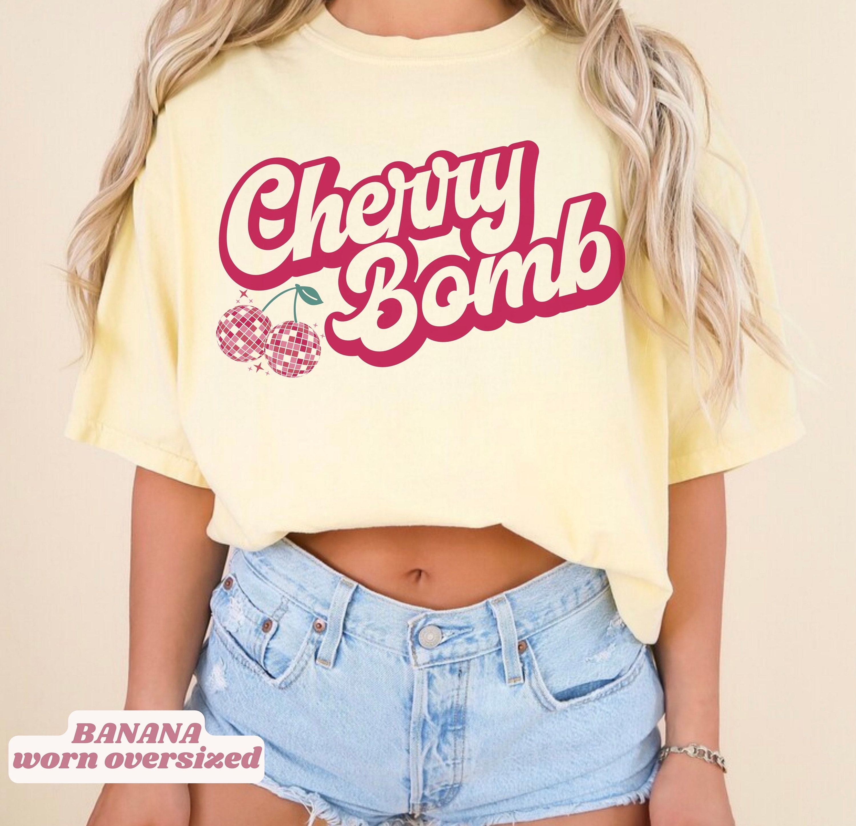 Cherry Bomb Shirt Cherries Tshirt Cherry Tee Cute Cherry Comfort Colors ...