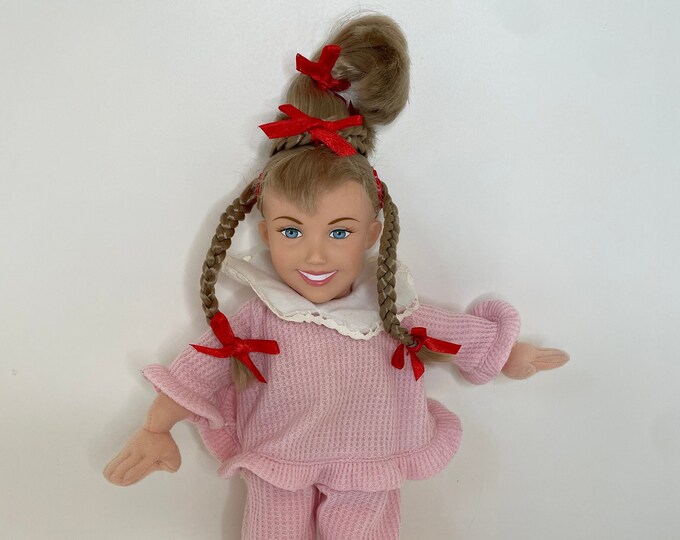Vintage How the Grinch Stole Christmas Cindy Lou Who Doll - Etsy