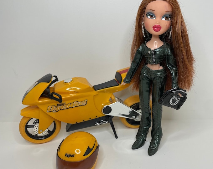 Rare Vintage Bratz Dynamite! Meygan and Motorbike - Etsy