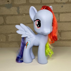 My Little Pony Rainbow Dash Toy Figure Large - Etsy
