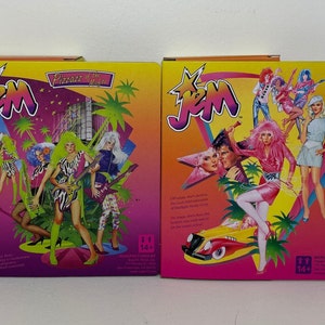 Jem and the Holograms Jem & Pizzaz Reaction Action Figures SDCC ...