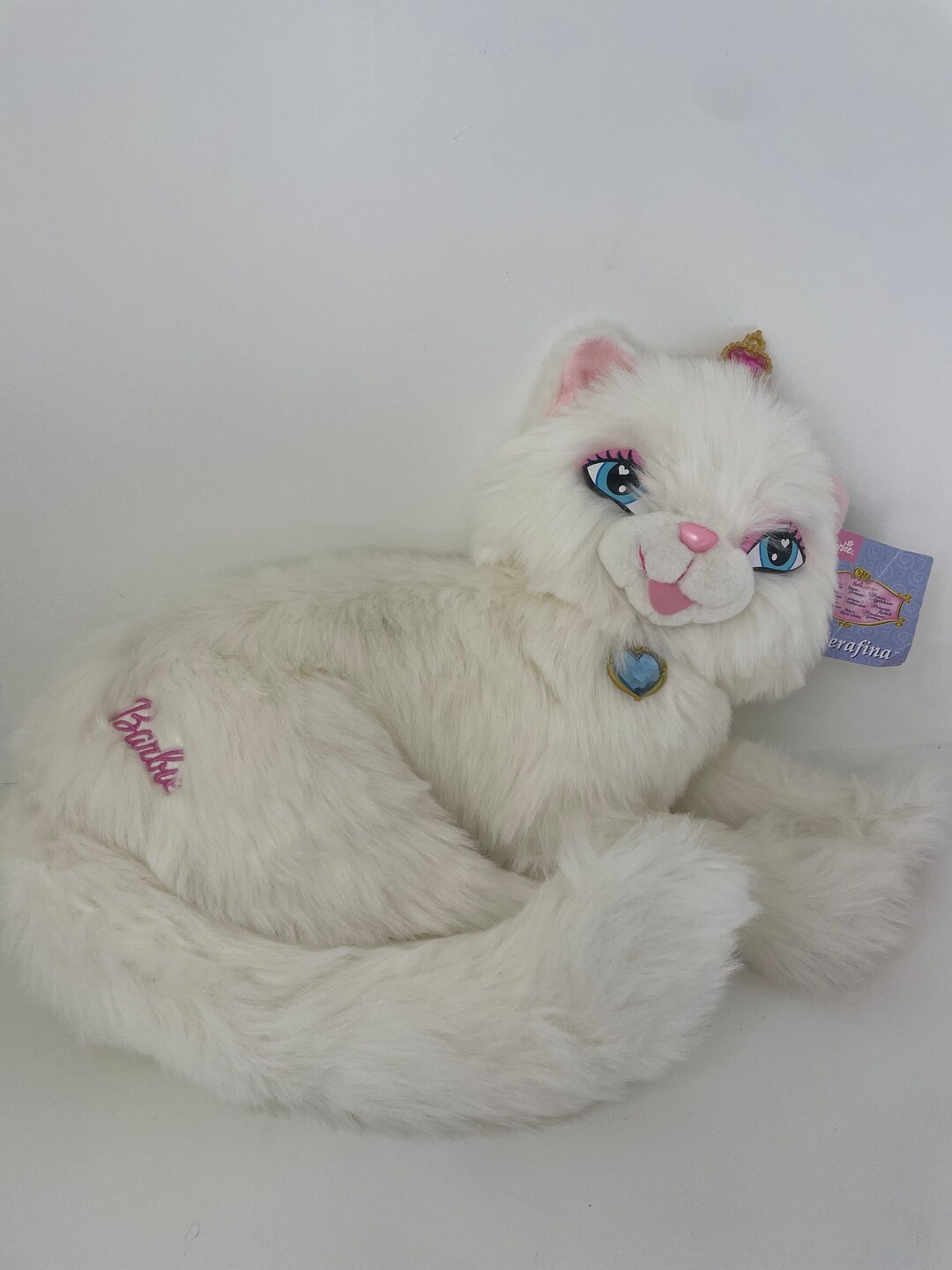 Vintage Barbie Princess and the Pauper Serafina the Cat Plush NWT - Etsy
