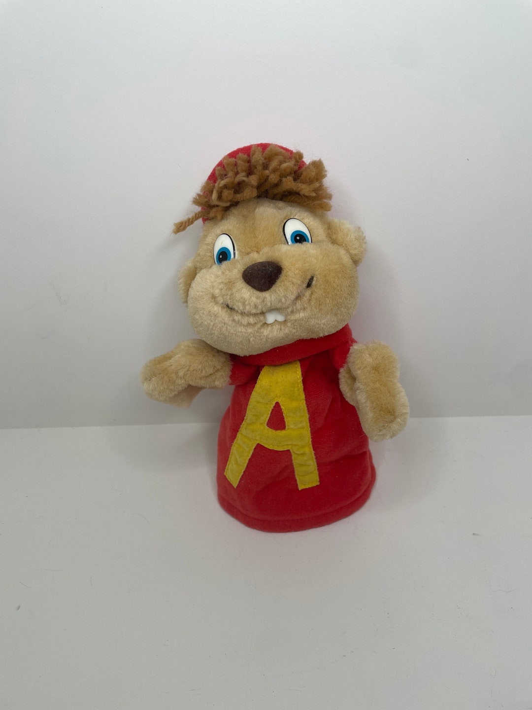 Rare Vintage the Chipmunks Alvin Plush Hand Puppet - Etsy