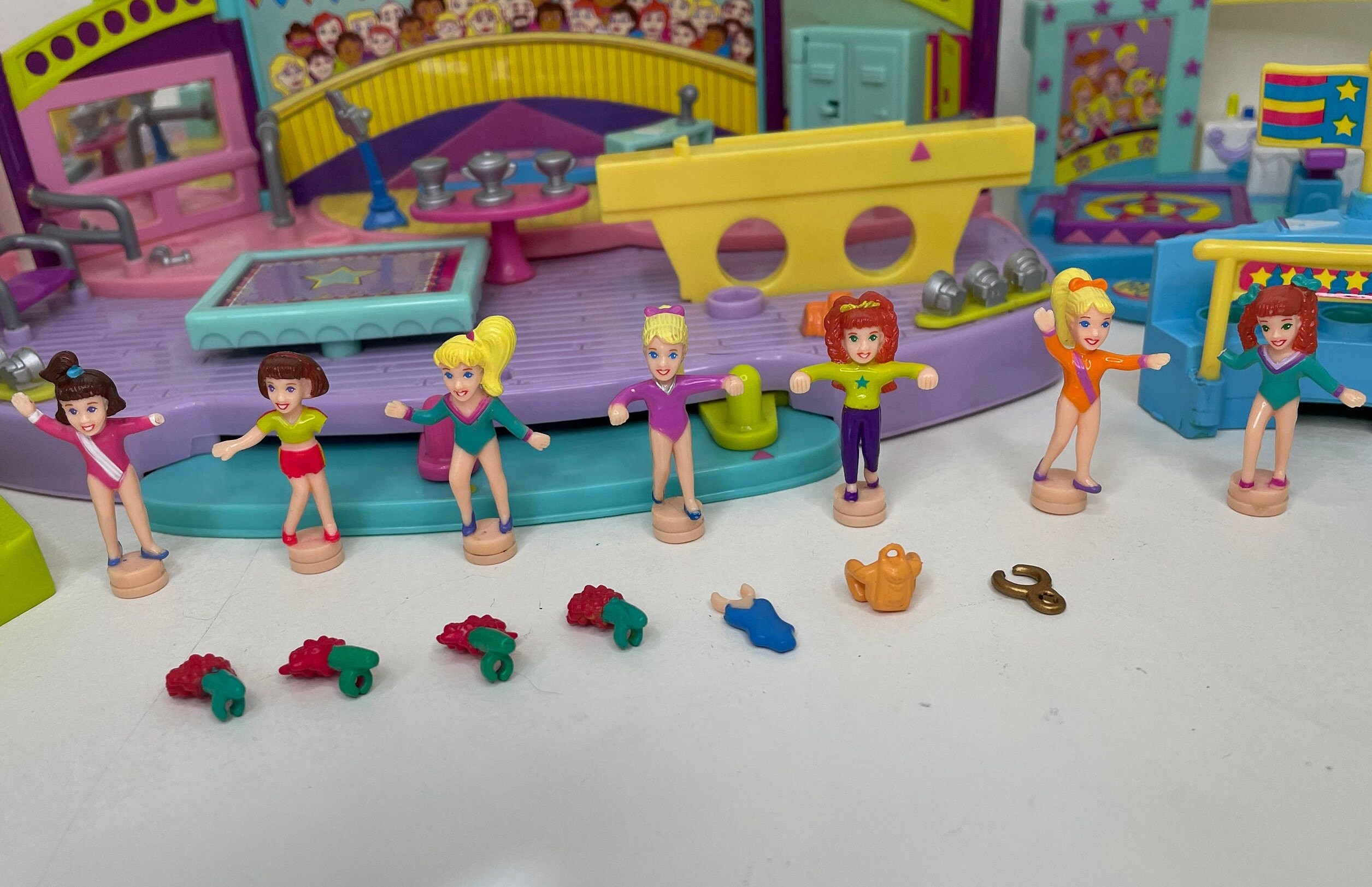 Vintage Polly Pocket Gymfest Floor Exercise Playset - Etsy