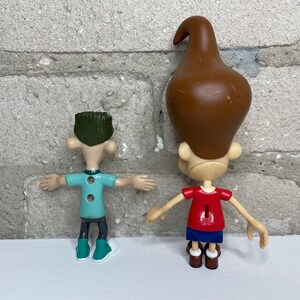 Vintage Nickelodeon Jimmy Neutron Figures - Etsy