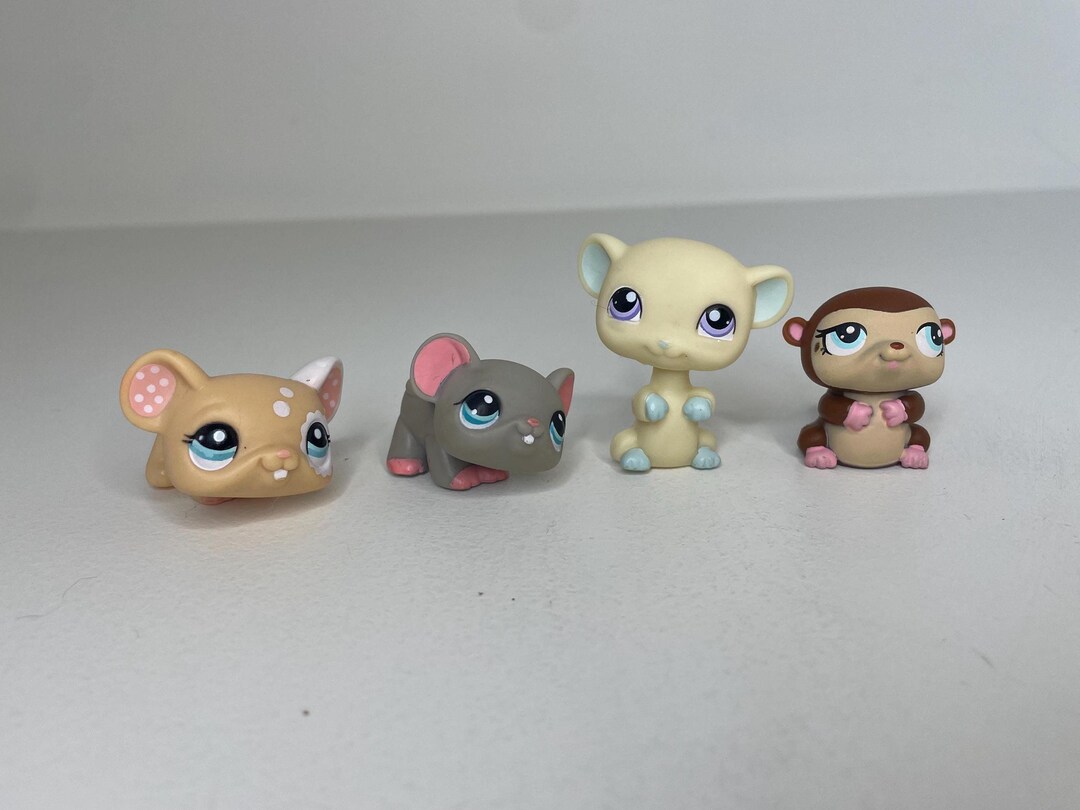 Littlest Pet Shop Assorted Figures, Mice & Hamster - Etsy