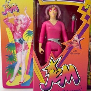 Jem and the Holograms Jem & Pizzaz Reaction Action Figures SDCC ...