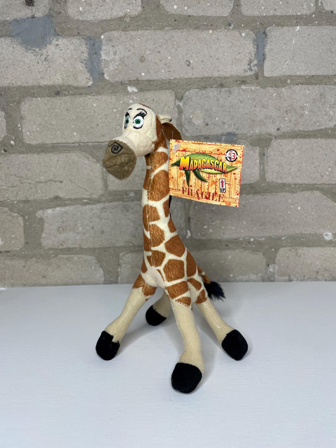 Vintage Madagascar Melman Giraffe Plush NWT - Etsy