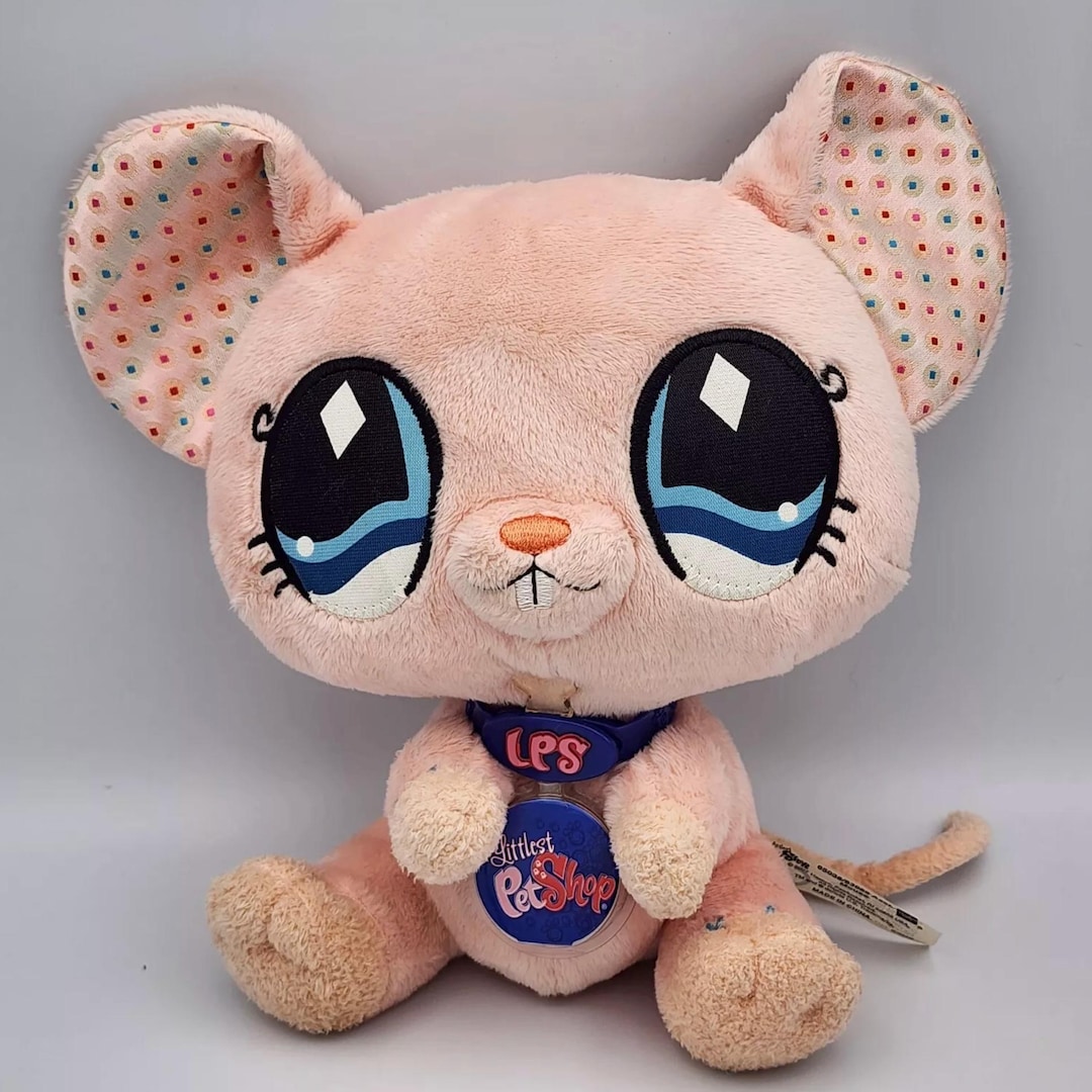 Littlest Pet Shop VIP Mouse Plush With Tag - Etsy