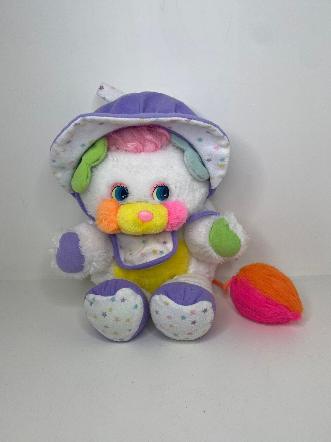 Vintage Popples Baby Bibsy Plush - Etsy