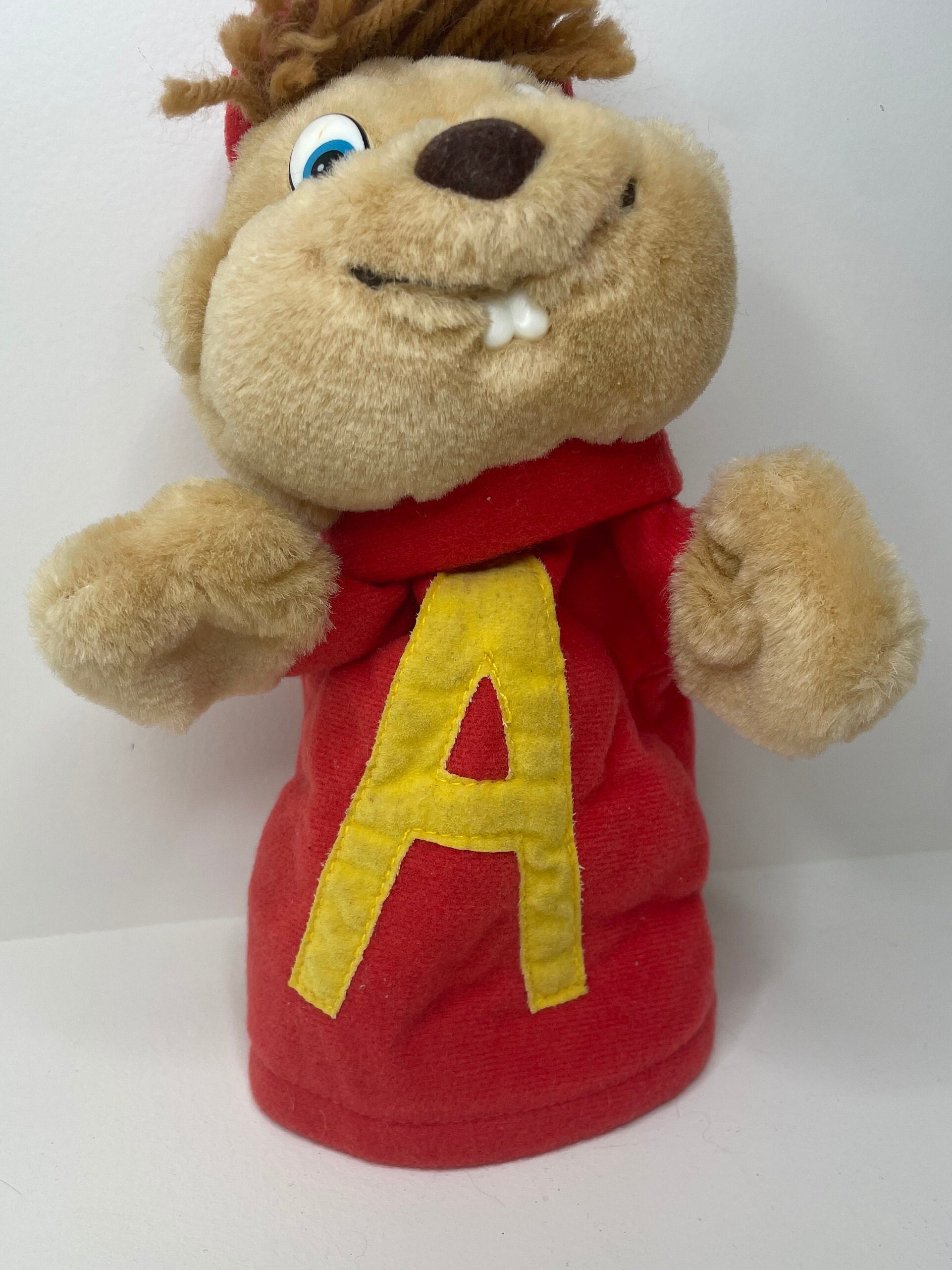 Rare Vintage the Chipmunks Alvin Plush Hand Puppet - Etsy