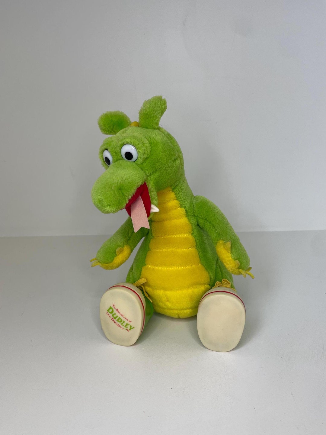 Vintage Dudley the Dragon Plush - Etsy