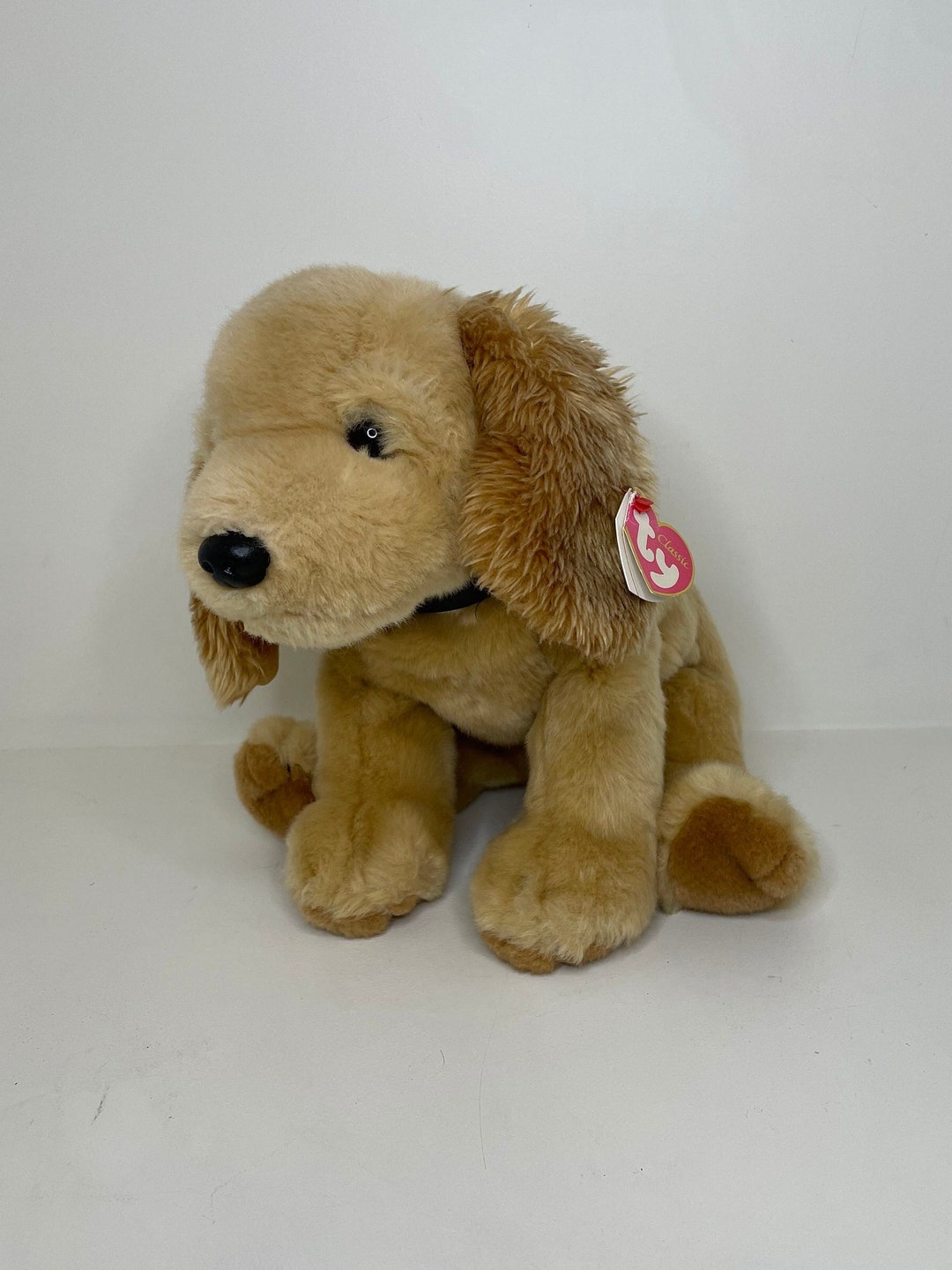 Vintage TY Tugs the Golden Retriever Dog Plush NWT - Etsy