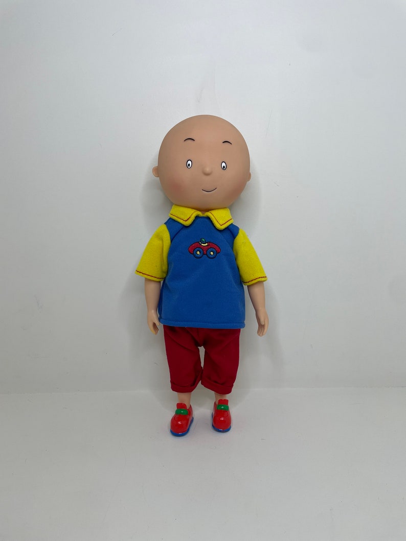 Vintage Caillou Doll - Etsy