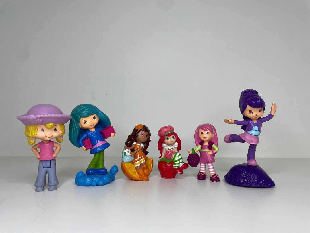 Strawberry Shortcake Toy Figures - Etsy