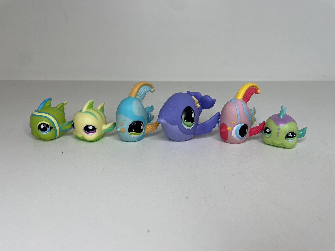 Littlest Pet Shop Fish & Whale Figures - Etsy