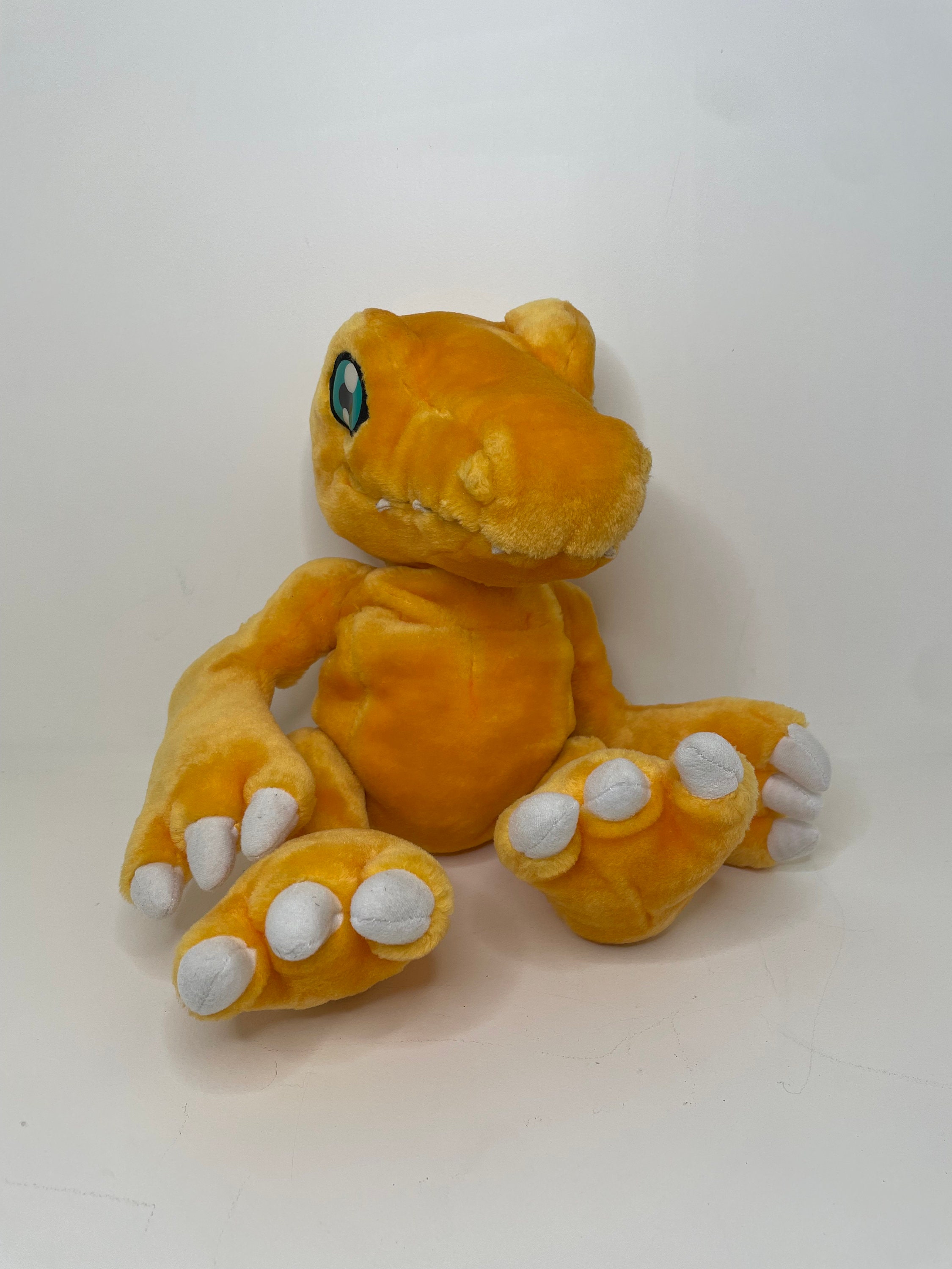 Vintage Digimon Agumon Plush - Etsy