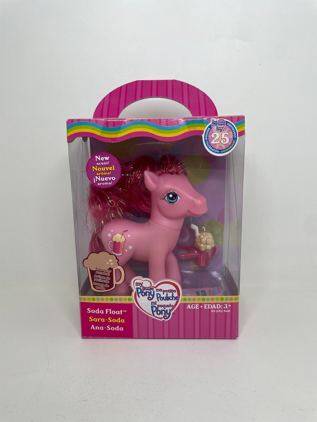 My Little Pony G3 25th Anniversary Soda Float Figure NIB - Etsy