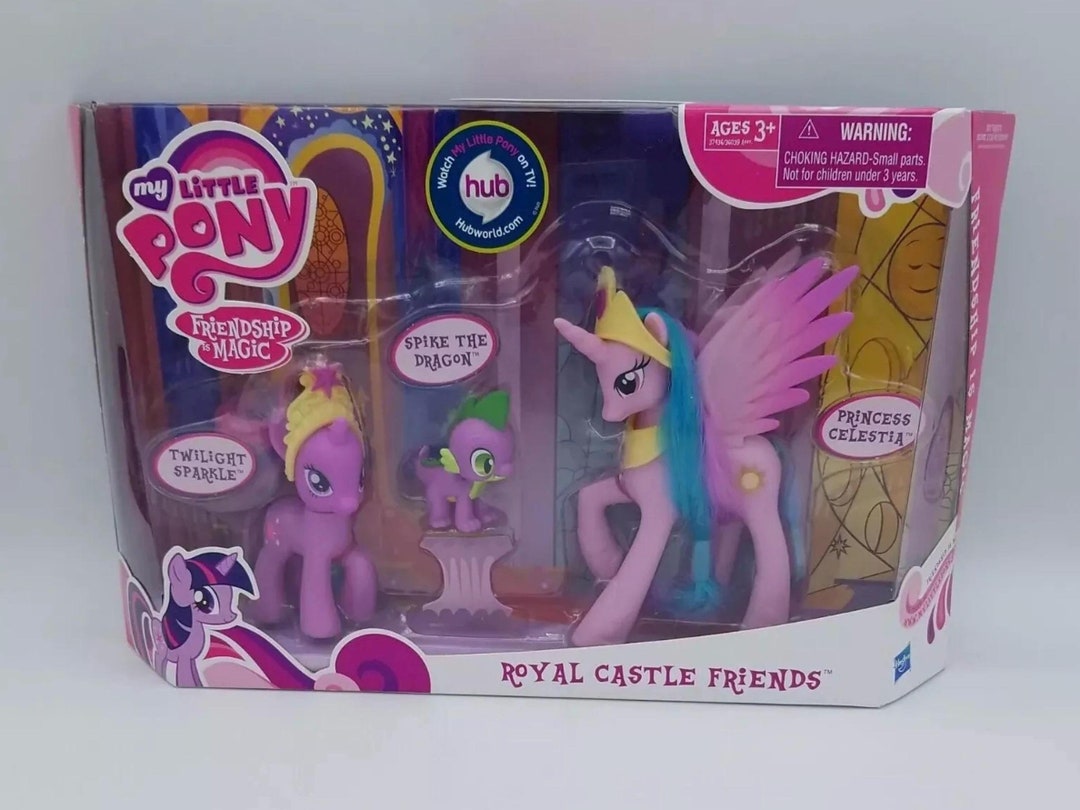 My Little Pony G4 Royal Castle Friends Toy Figure Playset NIB - Etsy