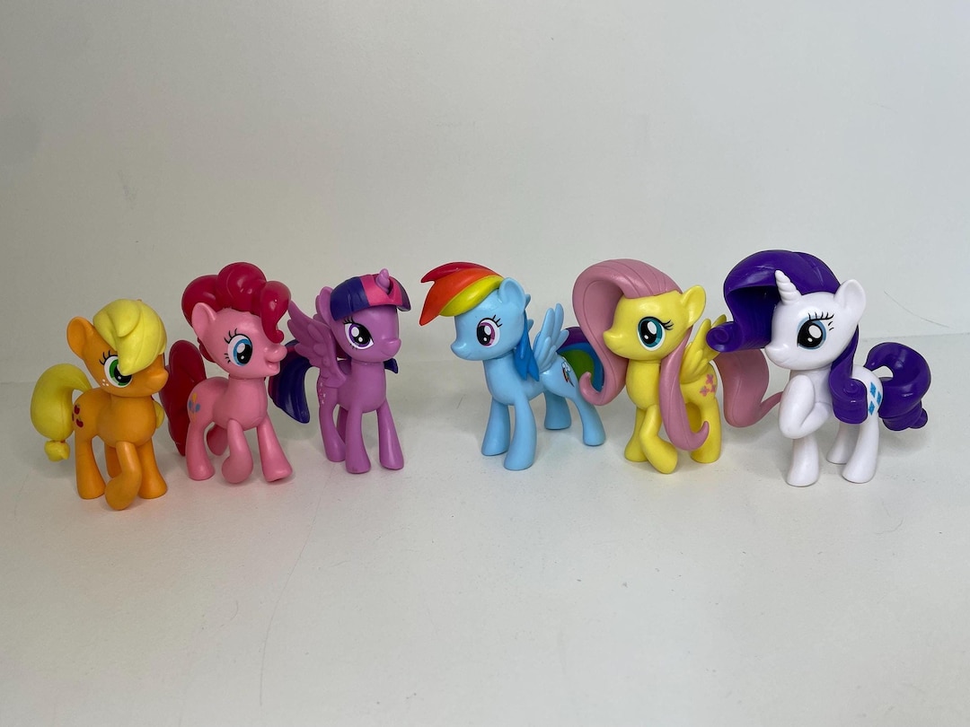 My Little Pony G4 Meet the Mane 6 Ponies Collection Figures - Etsy UK