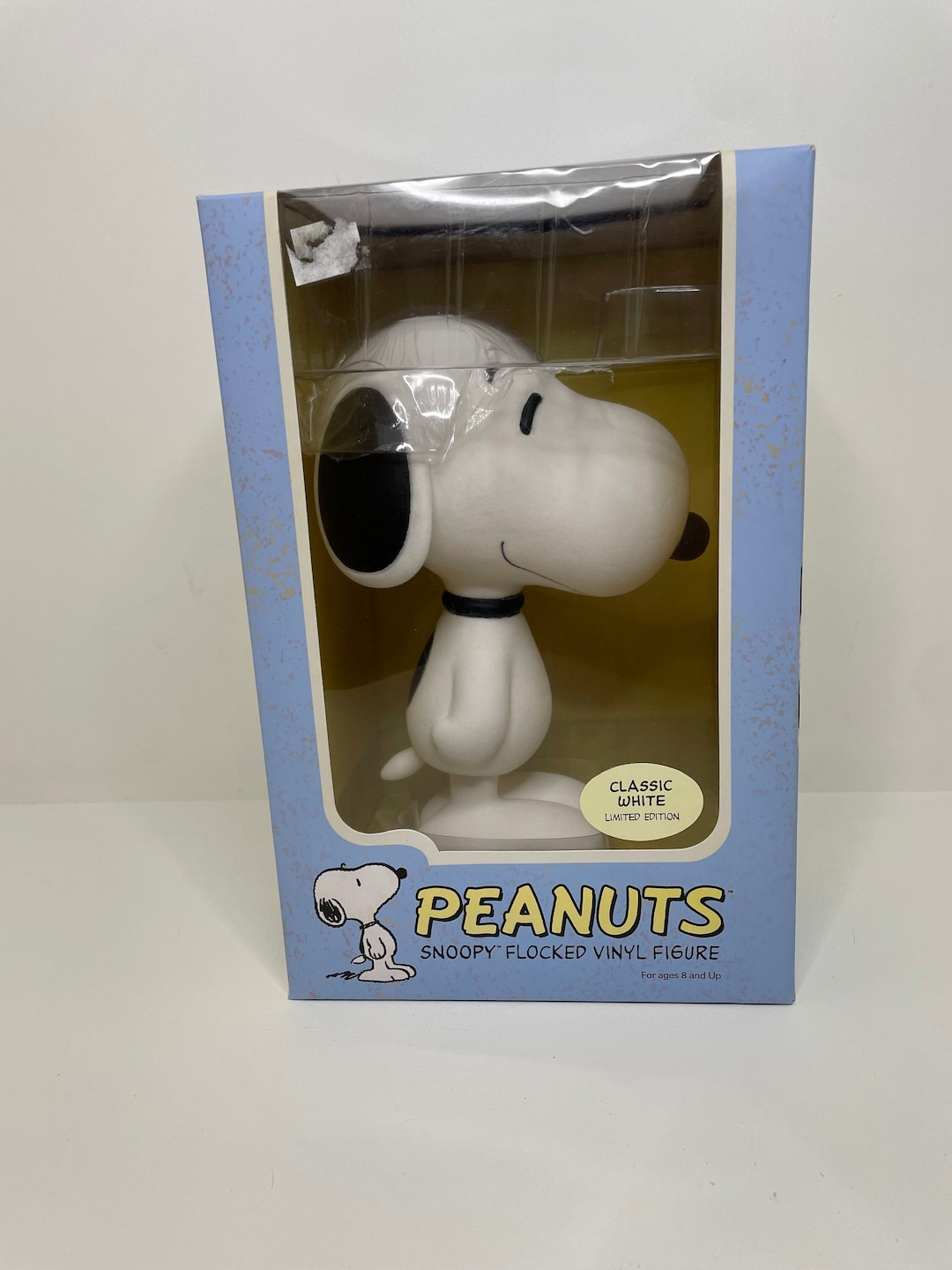 Rare Peanuts Snoopy Flocked Vinyl Figure - Etsy
