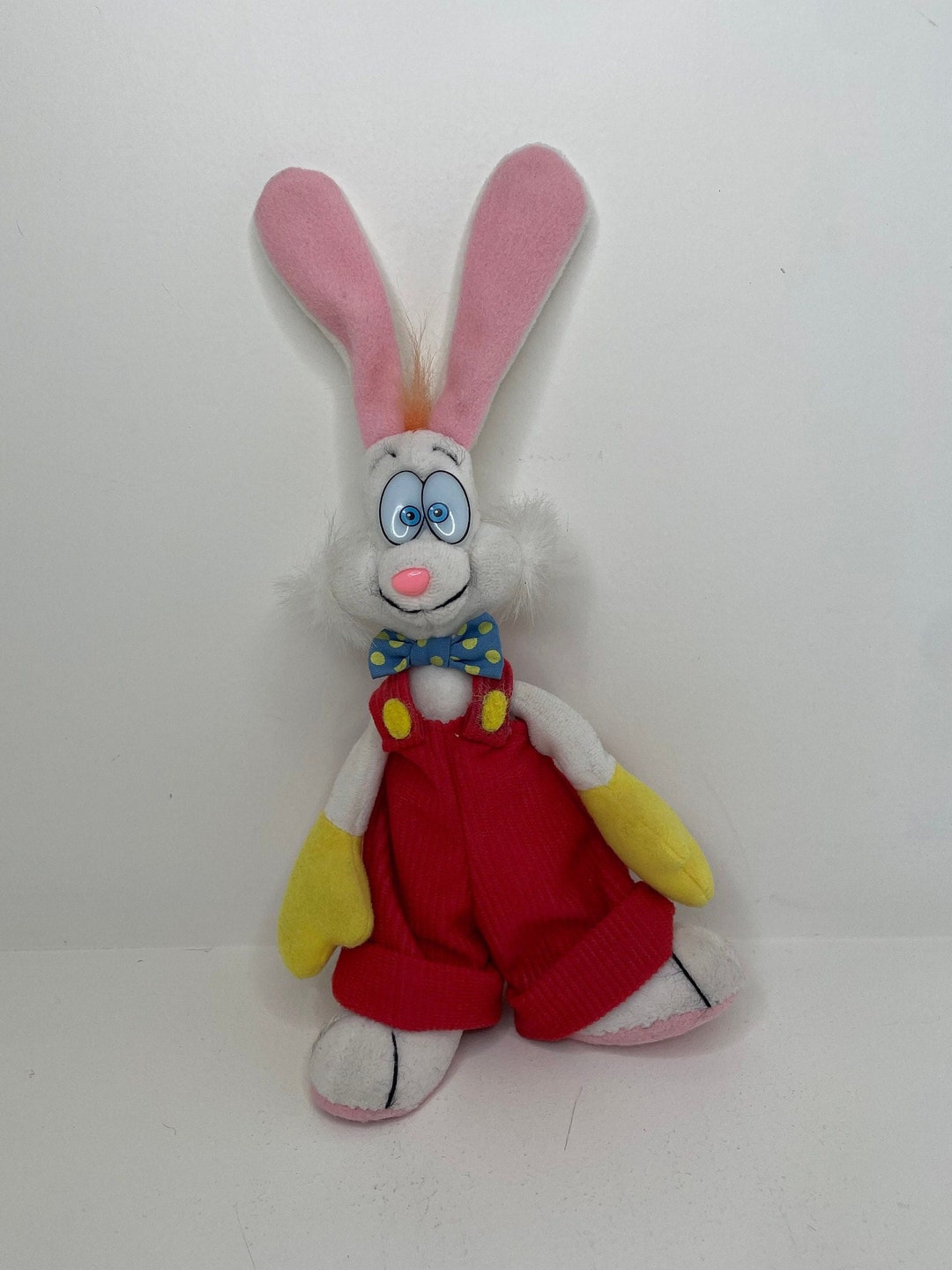 Vintage Disney's Who Framed Roger Rabbit, Roger Rabbit Plush Doll - Etsy