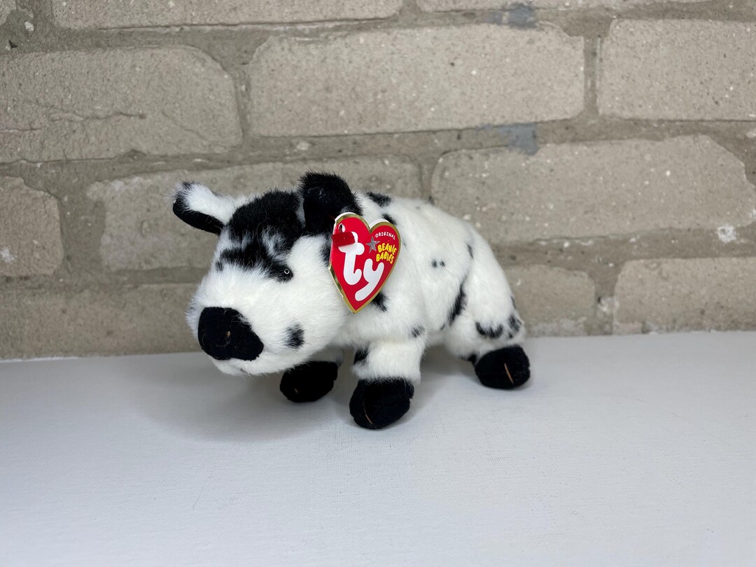 Vintage TY Stubby the Pig Plush - Etsy