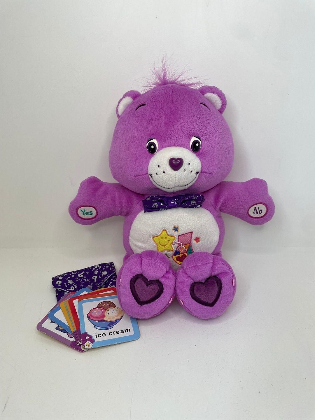Rare Vintage Care Bears Secret Bear Interactive Plush - Etsy