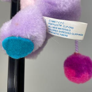 Rare Vintage Pretty Bit Popple Plush Mini Clip / Clip-ons - Etsy