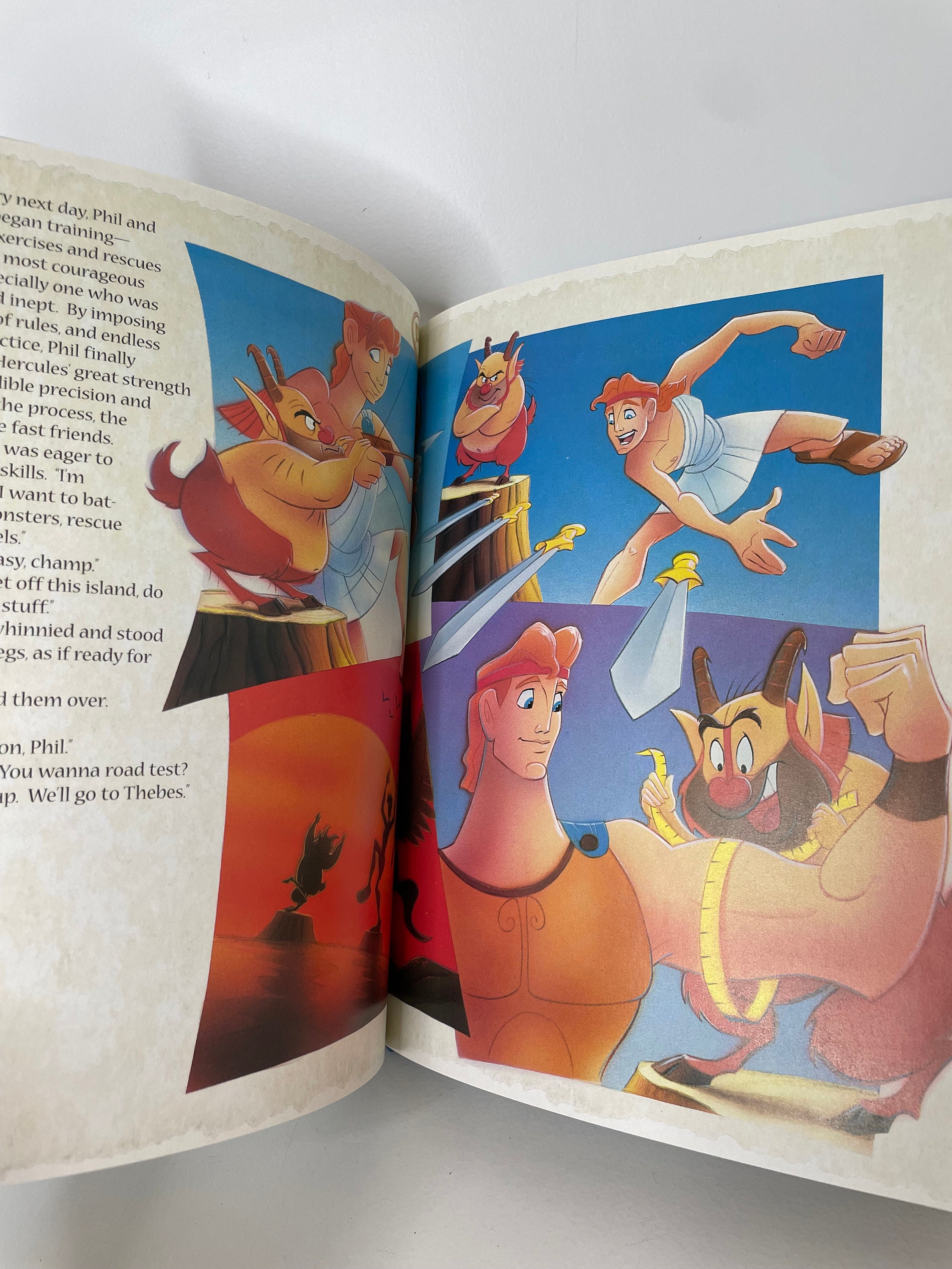 Vintage Disney's Hercules Illustrated Classic Book - Etsy Australia