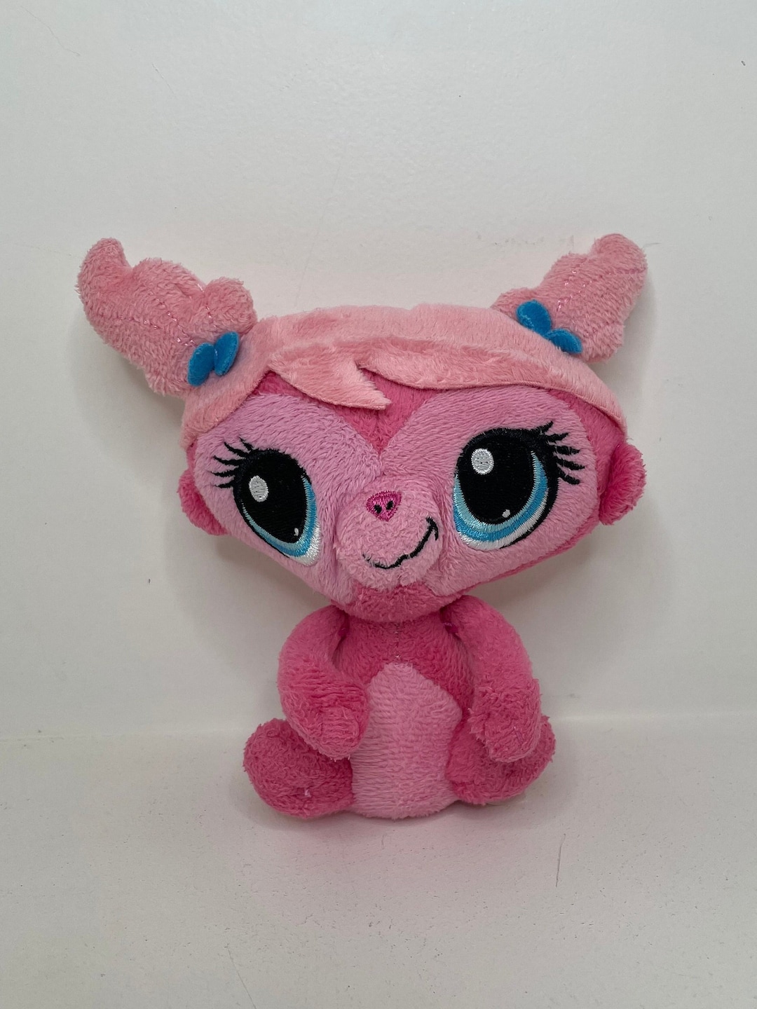 LPS Pink Minka Mark Monkey Plush - Etsy