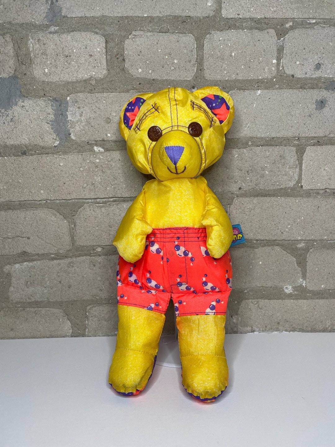 Rare Vintage Doodle Bear Plush - Etsy