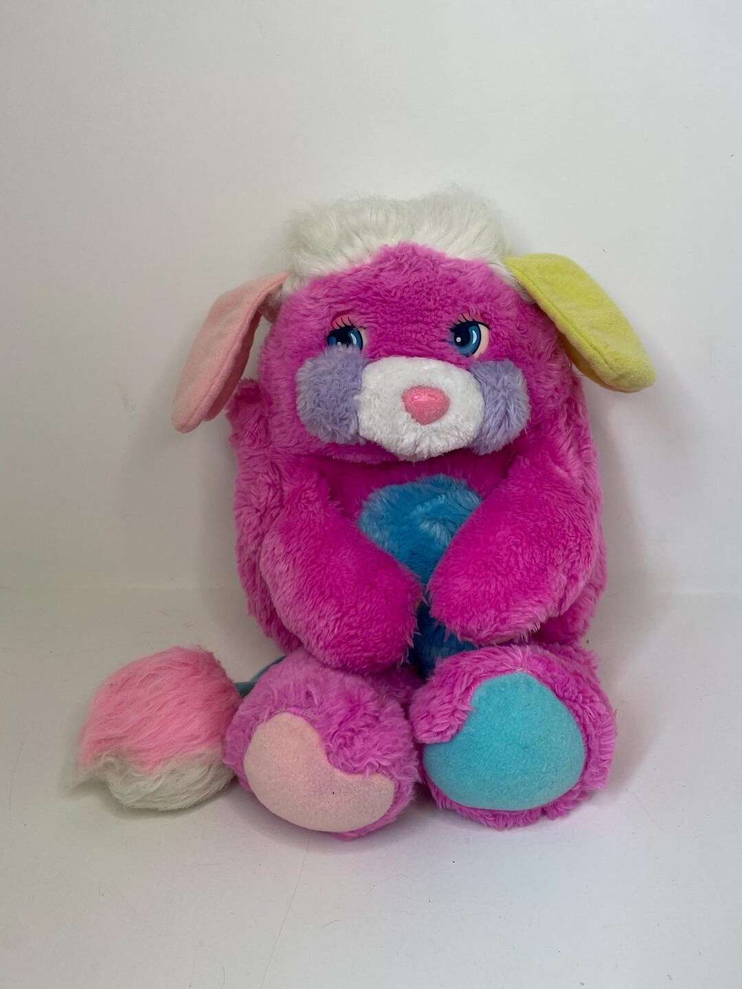 Vintage Pink Prize Popple Plush - Etsy