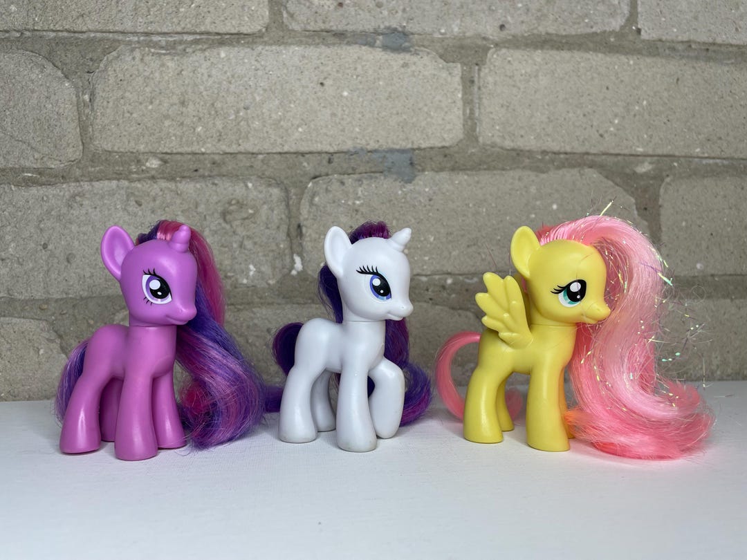 My Little Pony G4 Brushable Toy Figure's - Etsy
