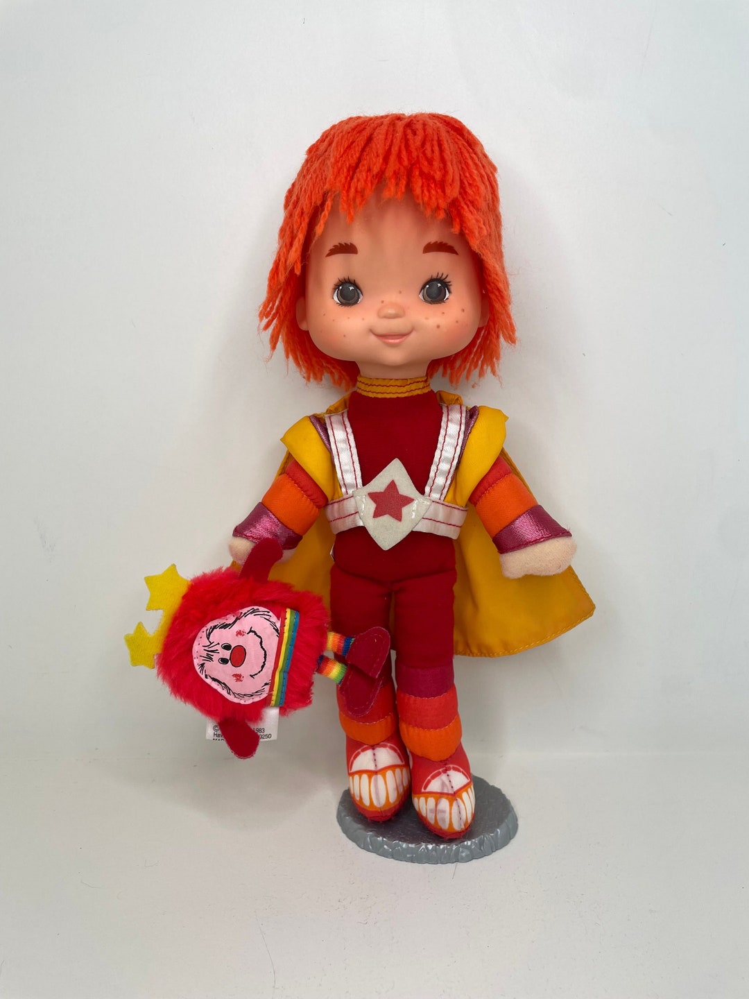 Vintage Rainbow Brite Red Butler Doll & Romeo Sprite - Etsy