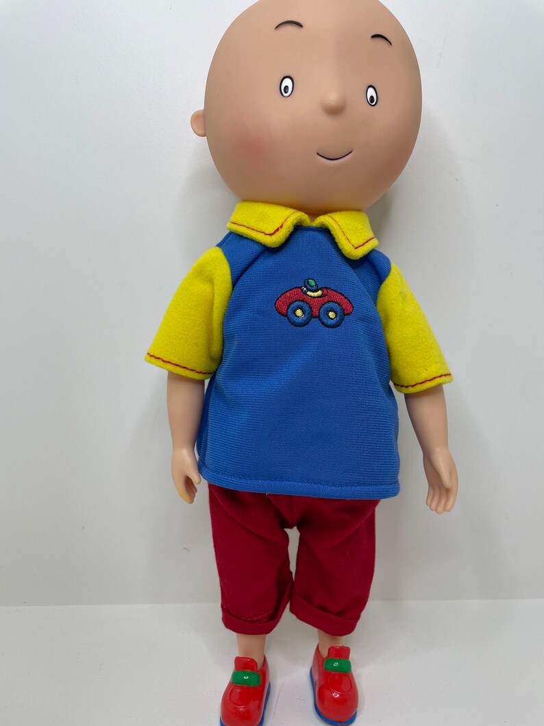 Vintage Caillou Doll - Etsy