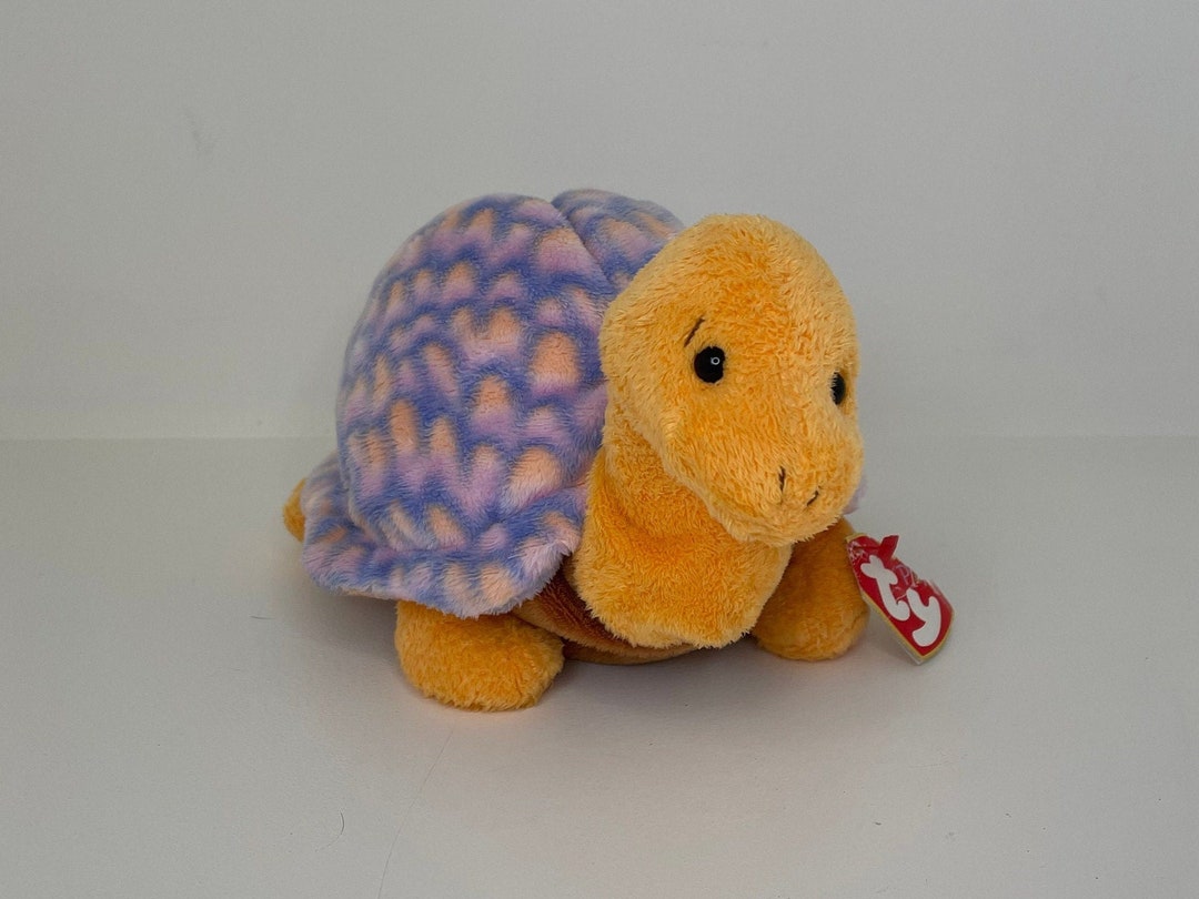 Vintage TY Pluffies Cruiser the Turtle Plush - Etsy