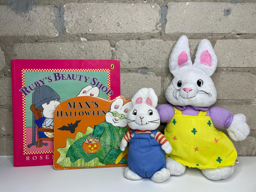 Max and Ruby Plush & Book Bundle - Etsy