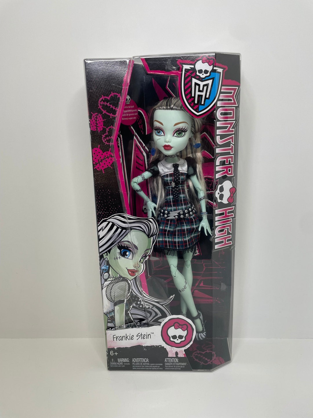 Rare Monster High Frightfully Tall Ghouls 17 Frankie Stein Doll NIB - Etsy