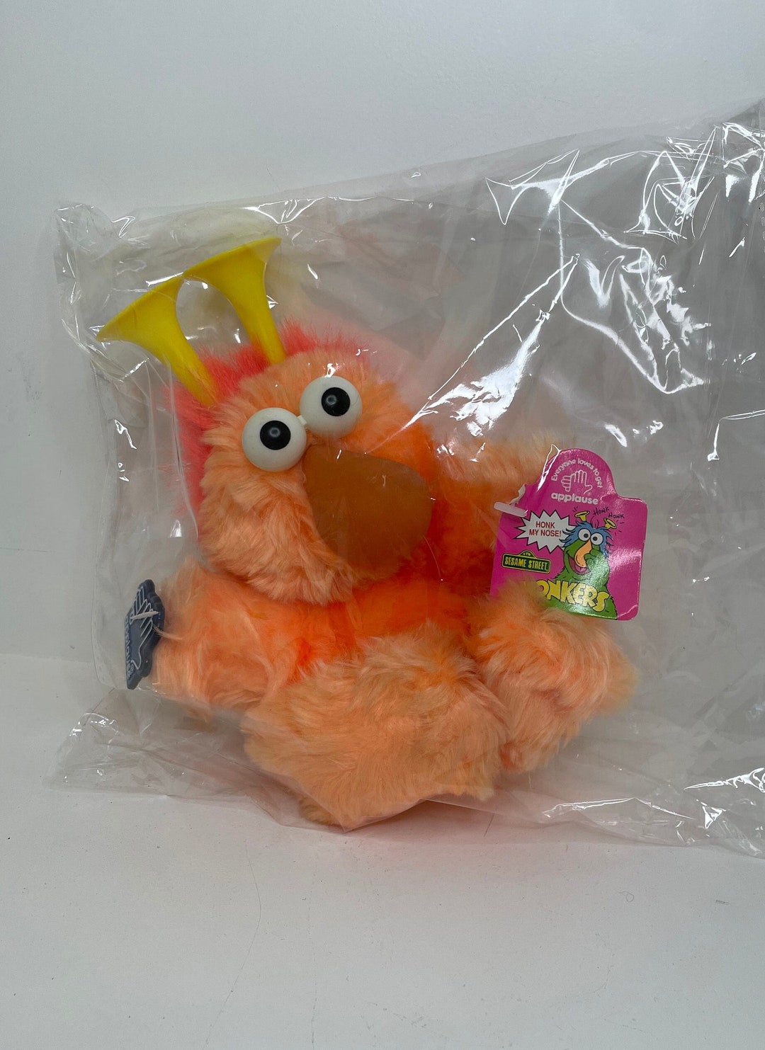 Vintage Sesame Street Honker Plush New With Tags - Etsy
