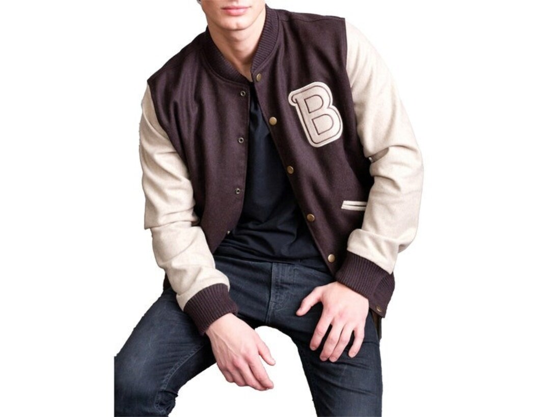 Hotline Miami Flight Varsity Brown Bomber Jackets for Men - Etsy
