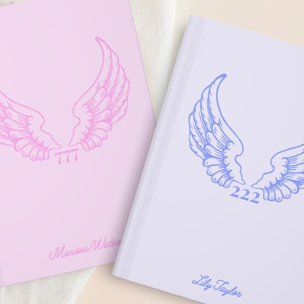 222 Angel Numbers Custom Angel Number Notebook Affirmation Manifest ...