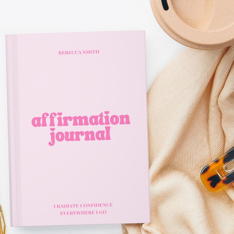 Affirmation Journal Positive Affirmation Journal - Etsy