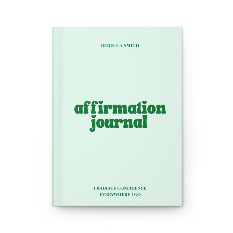 Affirmation Journal Positive Affirmation Journal - Etsy