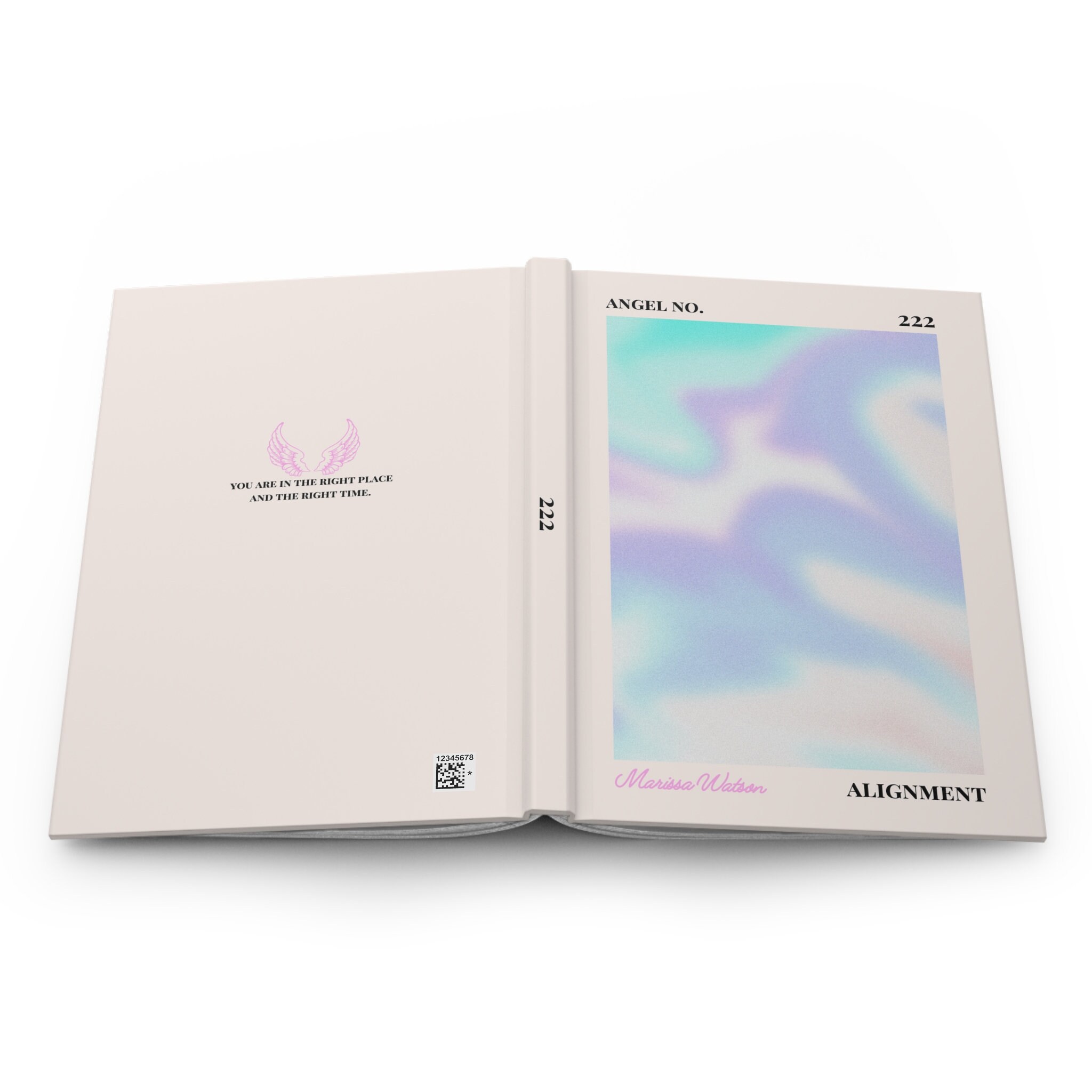222 Angel Numbers Custom Angel Number Notebook Affirmation Manifest ...