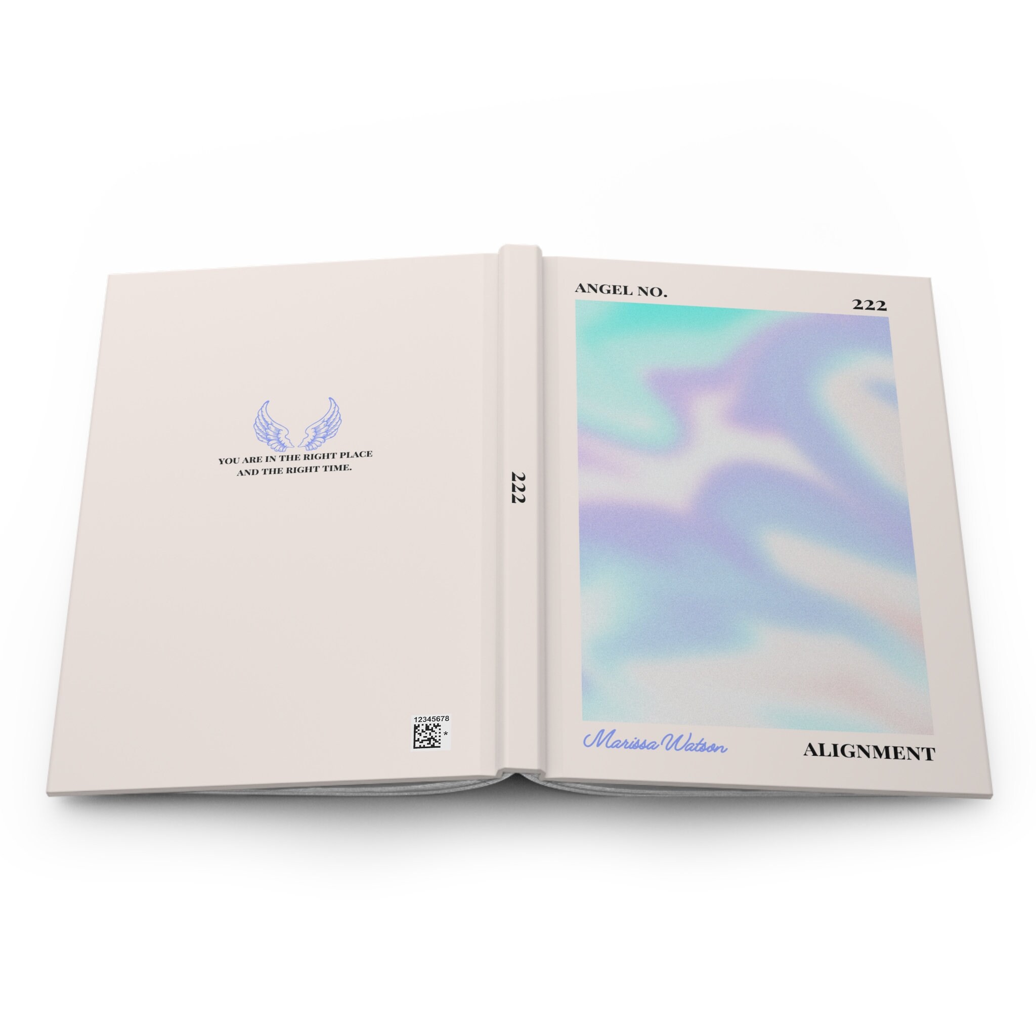 222 Angel Numbers Custom Angel Number Notebook Affirmation Manifest ...