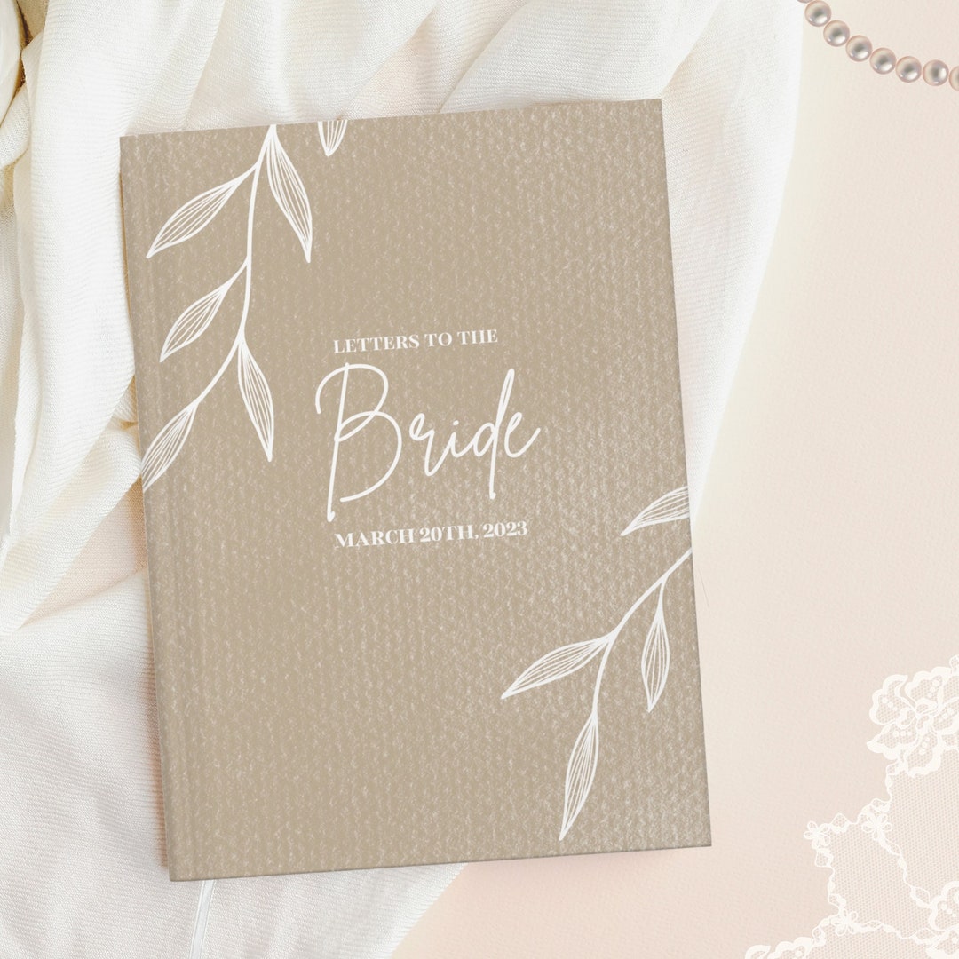 Bride Journal | Bridal Journal | Letters to the Bride | Bride Letters ...