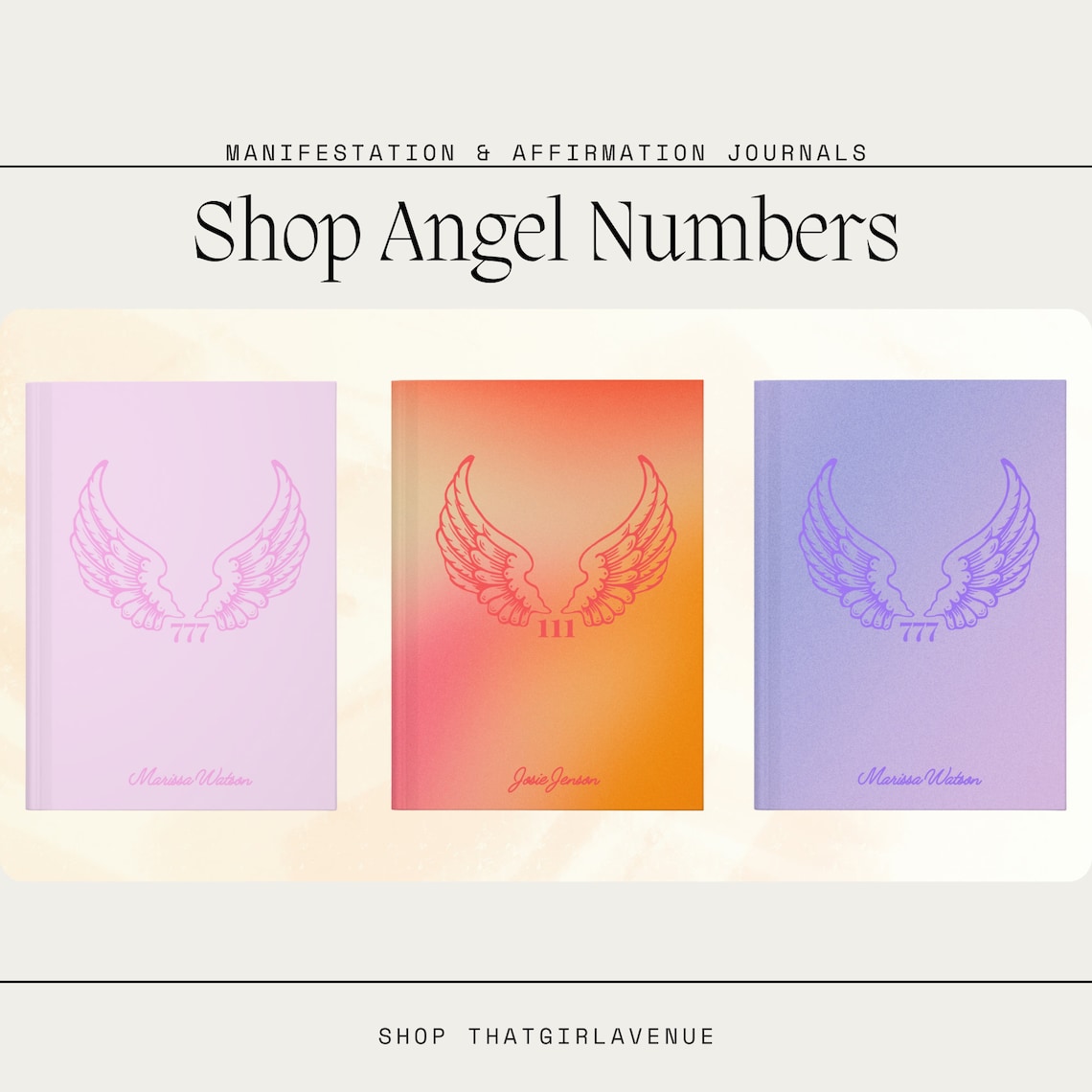 Angel Numbers Journal Custom Manifestation Notebook Angel Number ...
