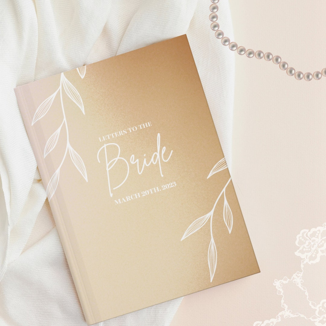 Bride Journal Bridal Journal Letters to the Bride Bride Letters Letters ...